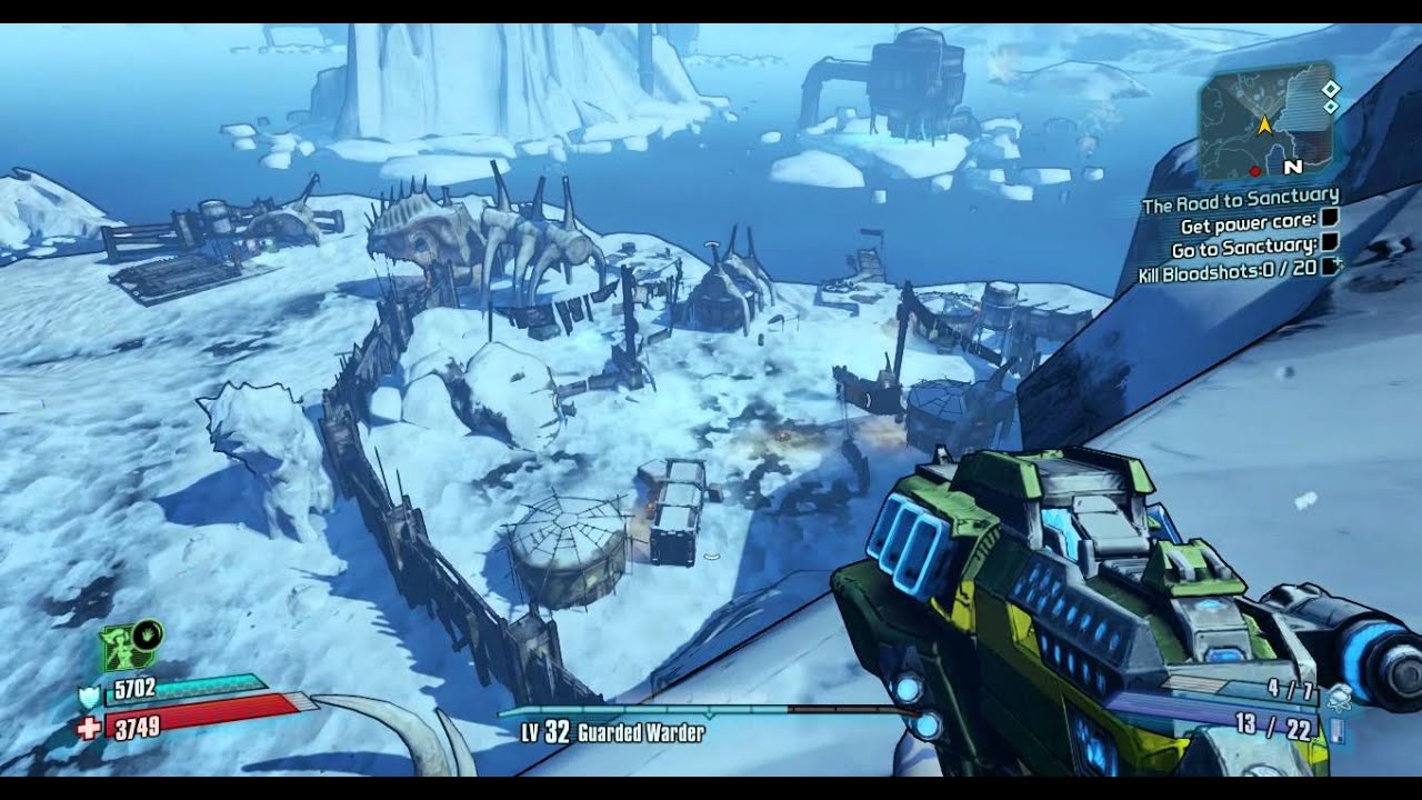 Let's Play Borderlands 2 single player #2 - YouTube