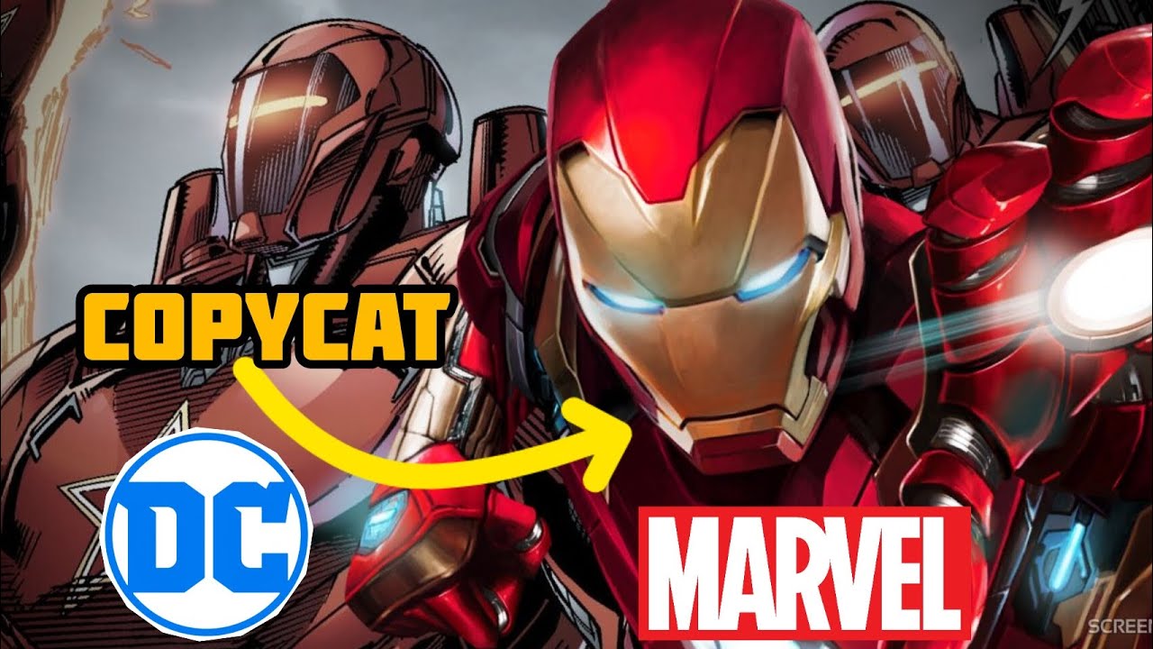 IRONMAN is COPY character of DC | #marvel #ironman #supsonly - YouTube
