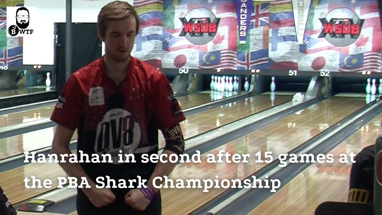 Hanrahan in second after 15 games at the 2023 PBA Shark Championship # ...