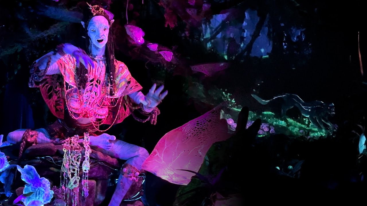 Na'vi River Journey Full Ride POV with Animatronic Shaman in 4k! - YouTube