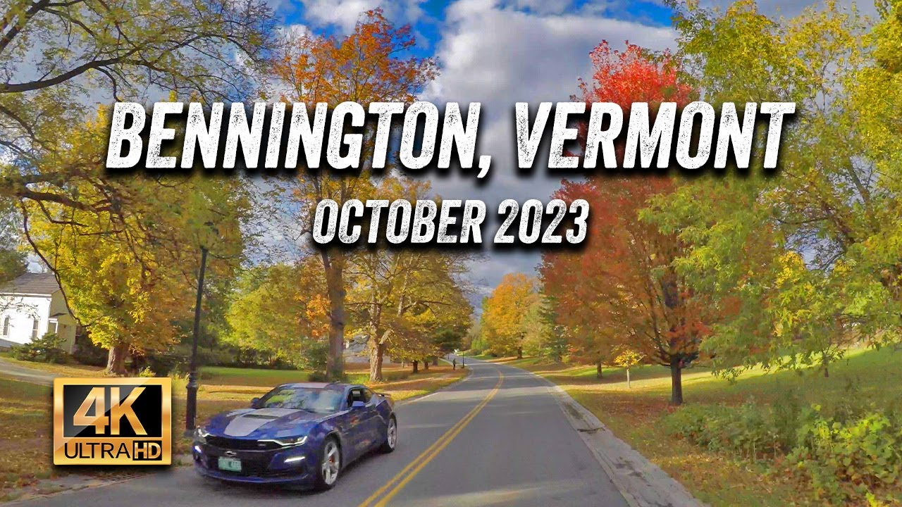 Scenic Drive Around North Bennington, Bennington, Old Bennington ...