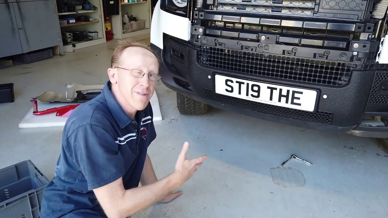 Fitting the Defender 2020 undershield skid plate without removing the ...