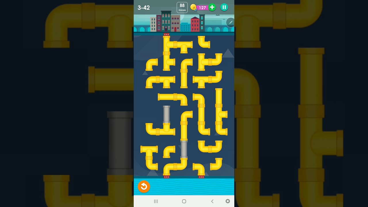 How To Solve Smart Puzzles Pipes Extra Level 3-42 Walk Through Solution ...