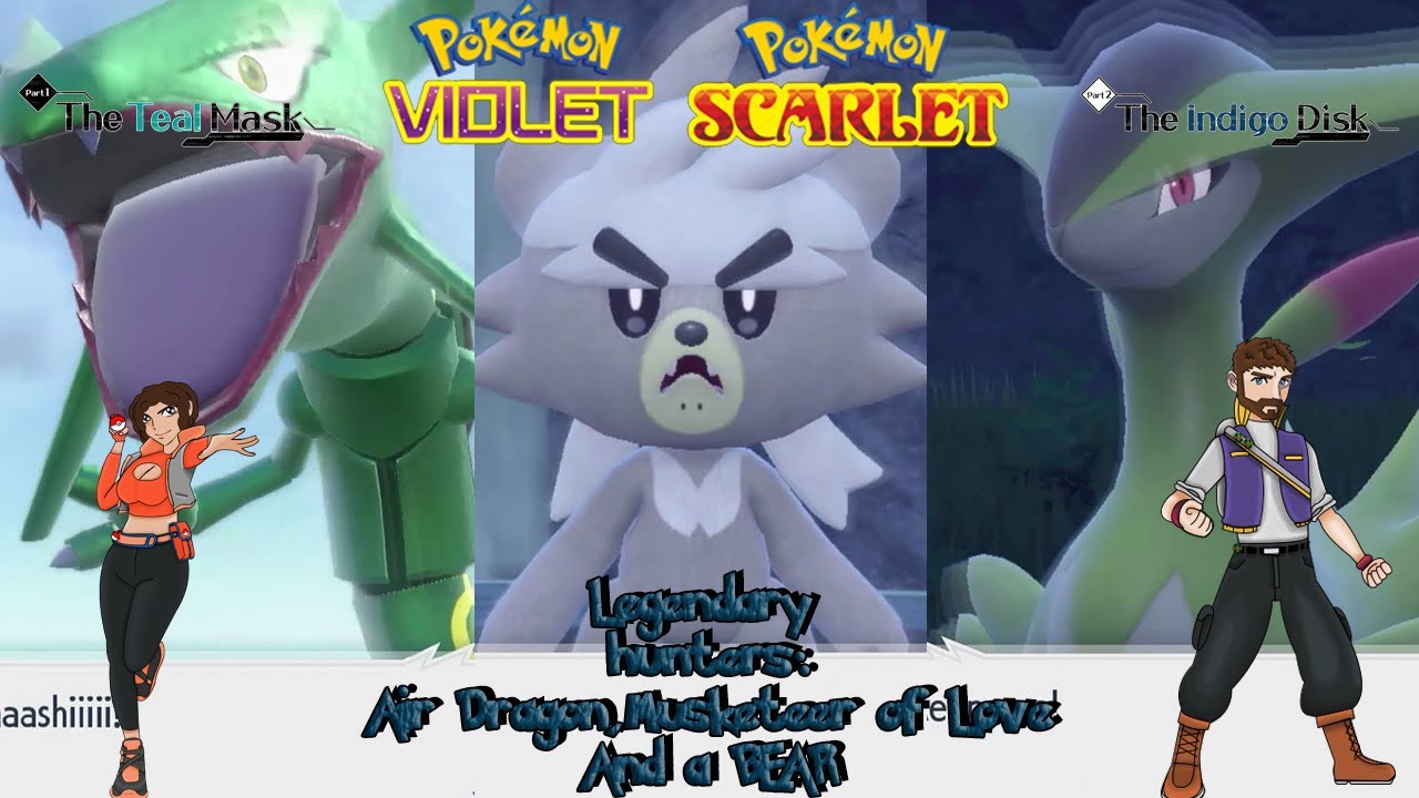 Legendary hunters: Air Dragon, Musketeer of love and a Bear //Pokémon ...