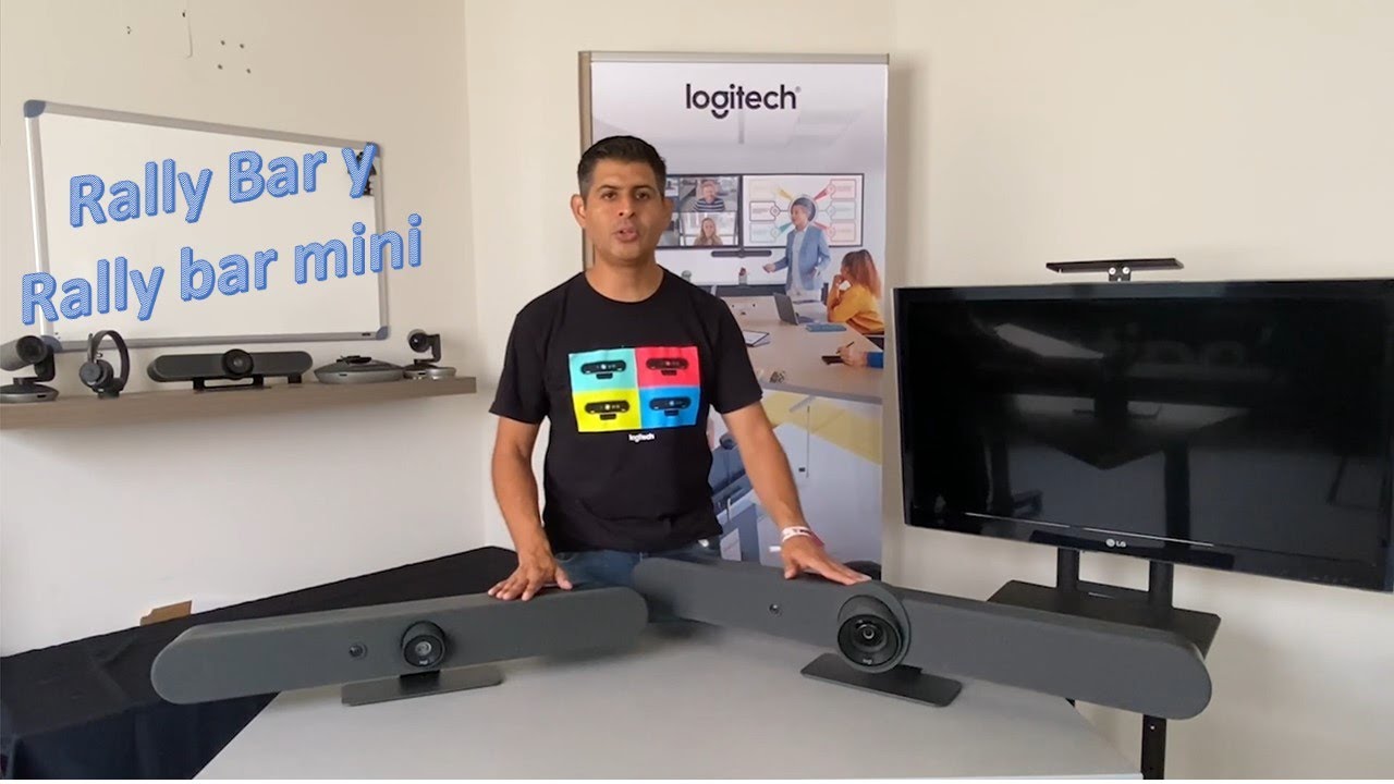 Logitech Rally Bar, Rally bar mini y Logitech TAP - YouTube