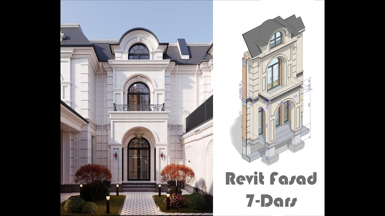 Revit Classic fasad 7-dars. Tom 2-qism - YouTube