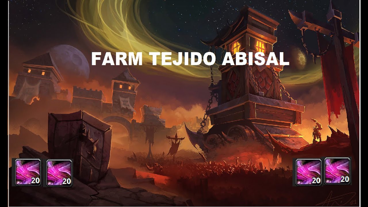 FARM tejido abisal (Netherweave Cloth) - YouTube