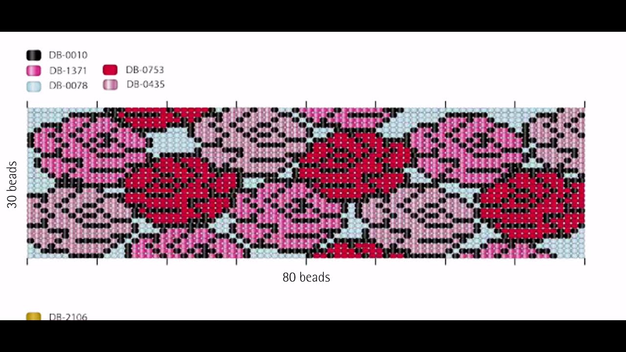 Beautiful loom bead patterns, stitches patterns - YouTube