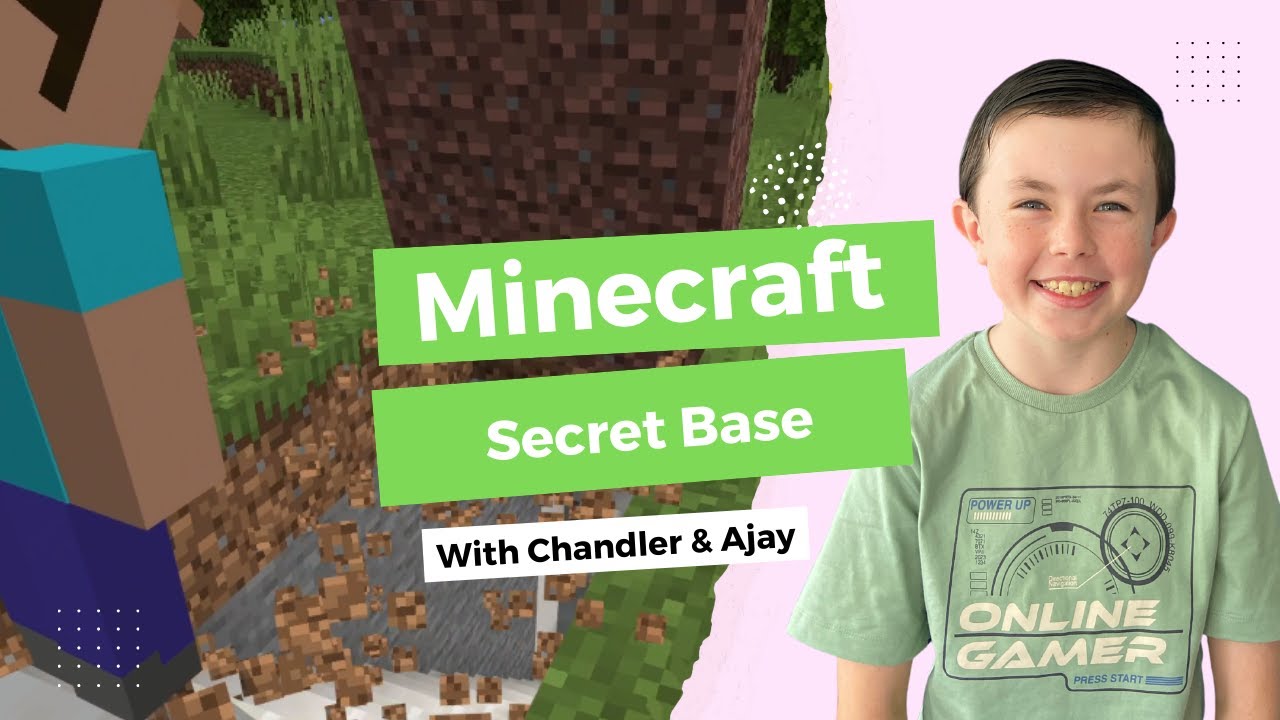 Discover a Secret Base with Chandler and Ajay | Minecraft - YouTube