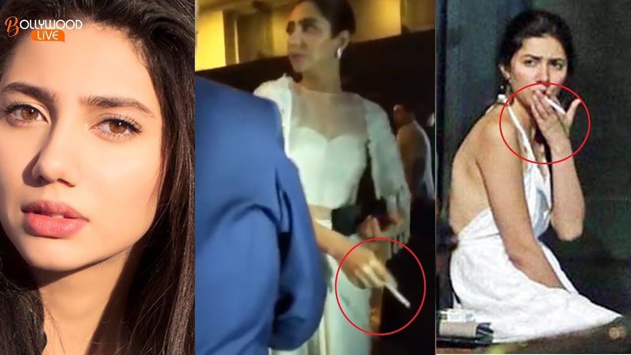 VIRAL! Pakistani Actress Mahira Khan Again Caught SMOKING | Bollywood ...