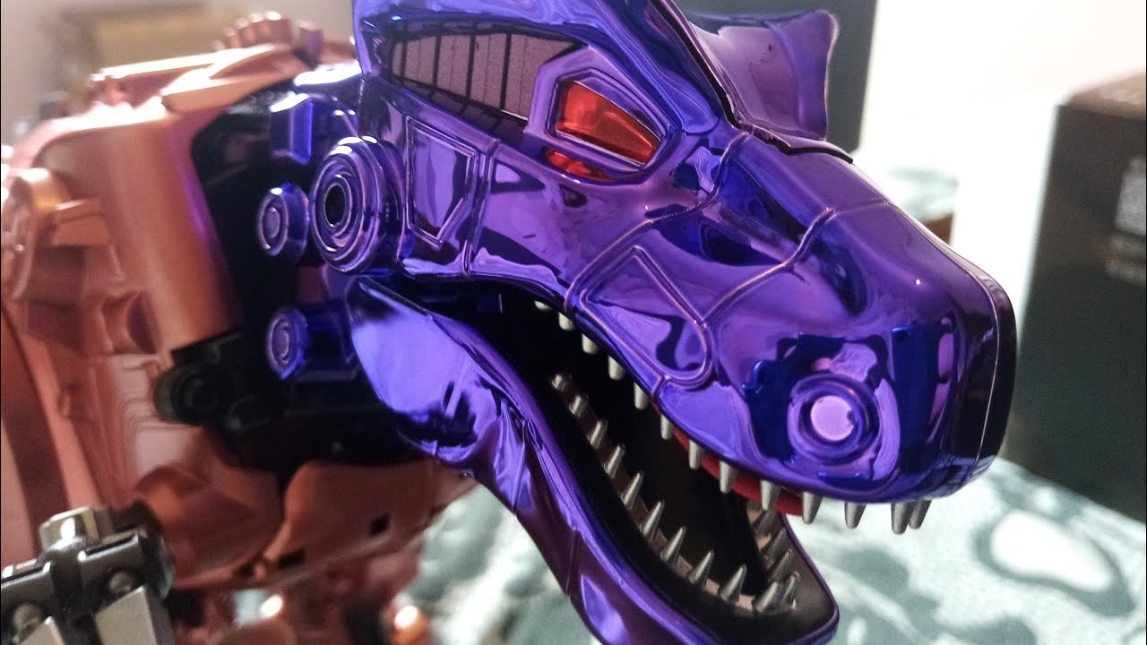 Transart Metal T. Rex BMW06: Beast Wars Transformers Megatron - YouTube