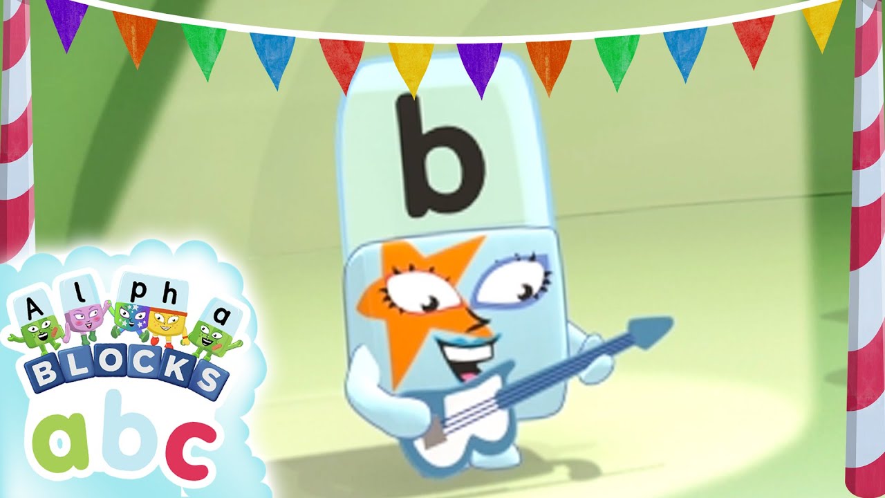 Alphablocks - Apprendre l'alphabet anglais | Les mots avec la lettre B ...