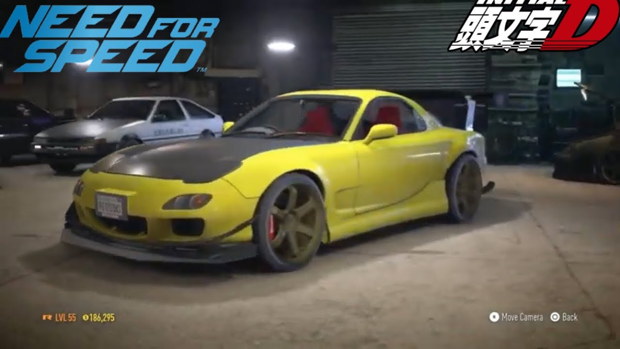 Need For Speed 2015: Initial D Keisuke"s RX7 FD Stage 5 - YouTube