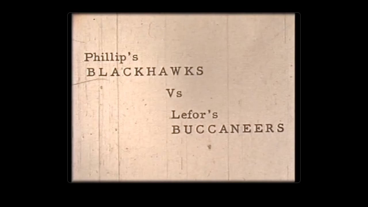 Phillips, Texas Blackhawks Football Game. 1949 - YouTube
