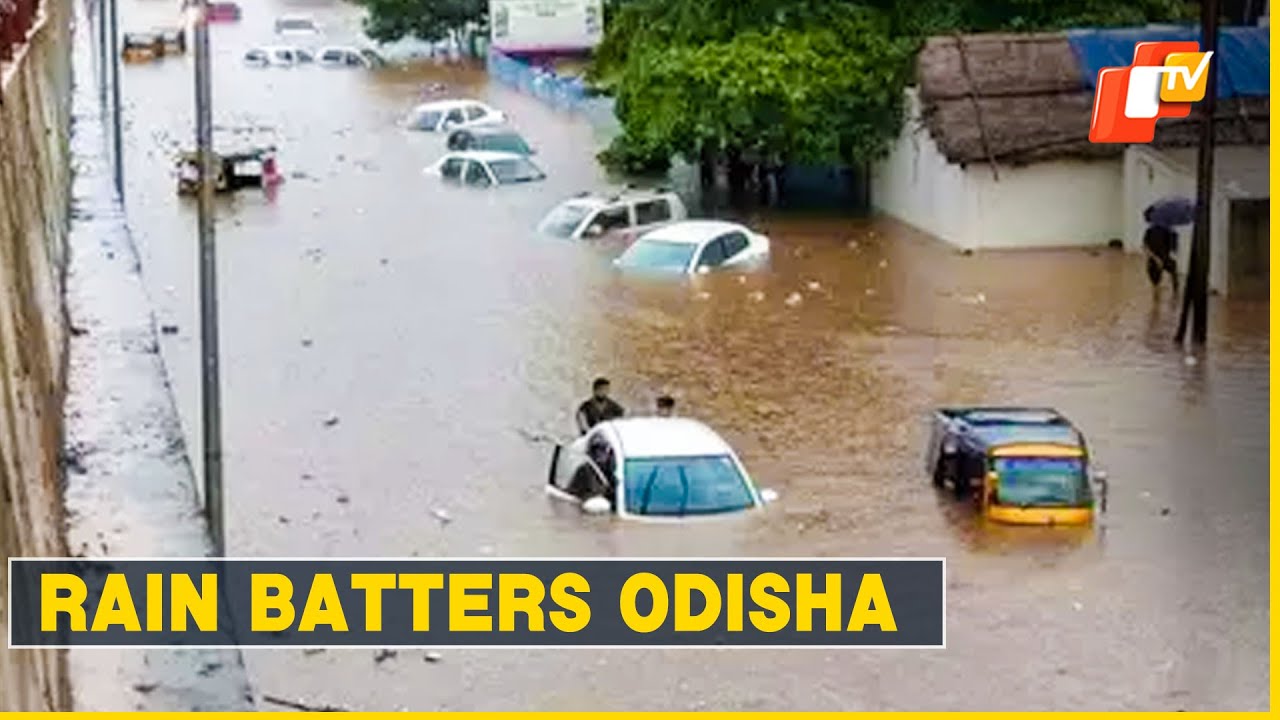 Heavy Rain In Odisha: Watch Visuals From Bhubaneswar, Sambalpur ...