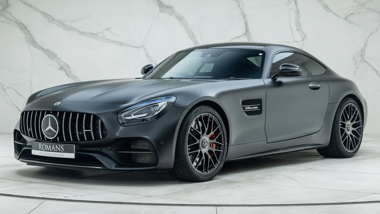 2017 Mercedes AMG GT C Coupe Edition 50 - Designo Graphite Grey Magno ...