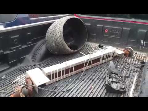 Live axle trailer repair re enforce "Git'er Done!" Redneck Stile. LMAO ...