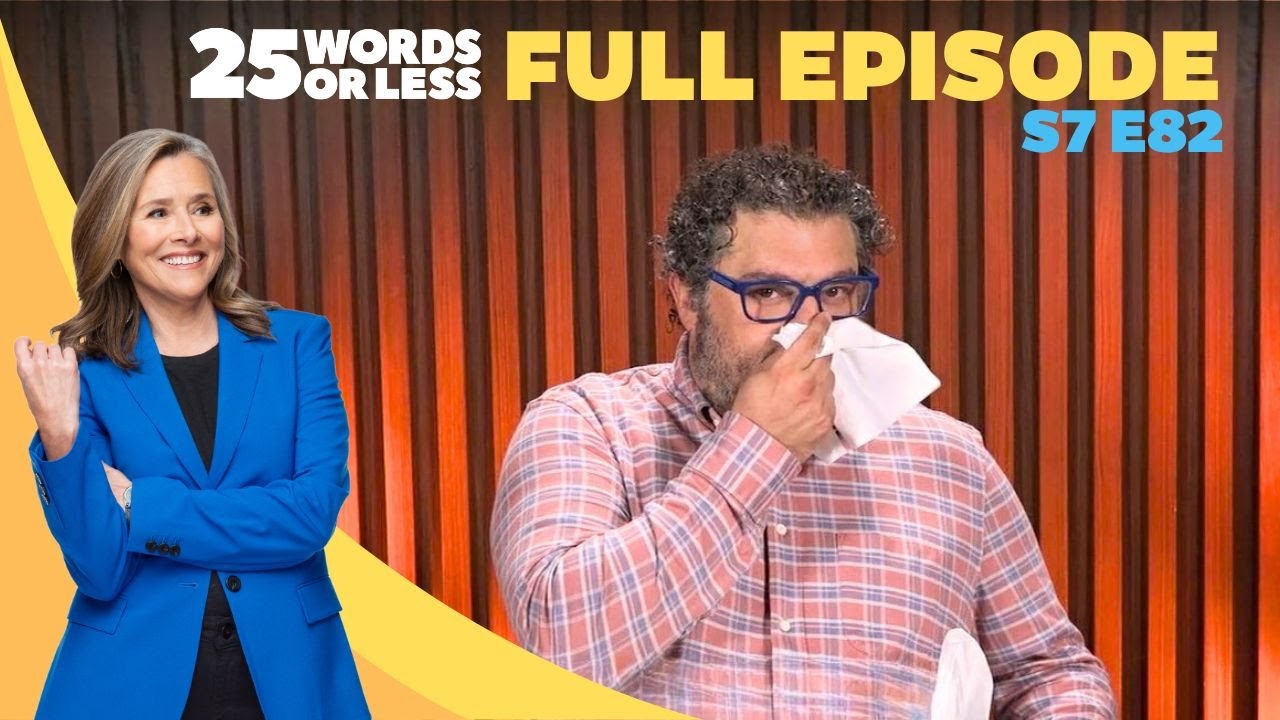 A Quiet Word That Caused Loud Panic | 25 Words or Less Game Show | S7 ...