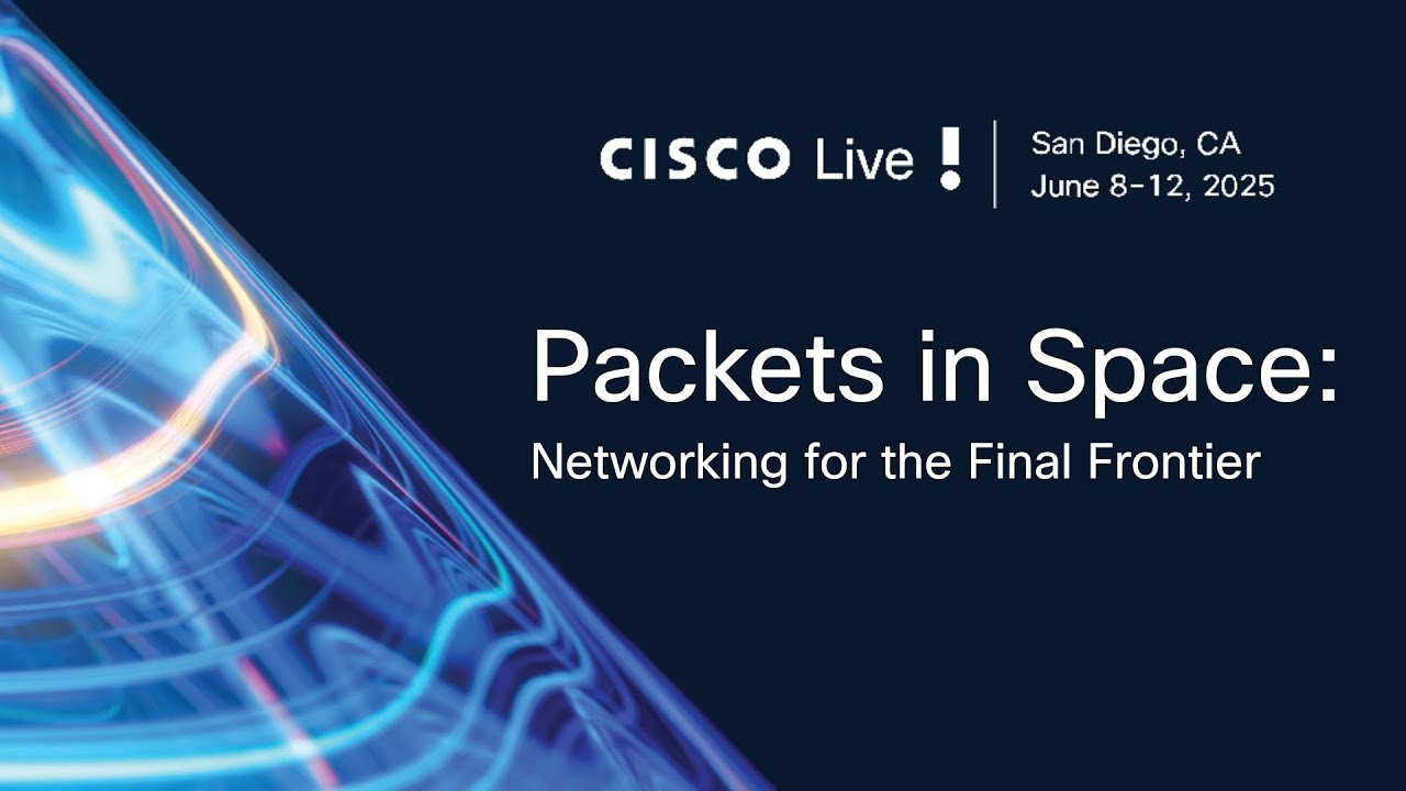 Packets in Space: Networking for the Final Frontier - YouTube