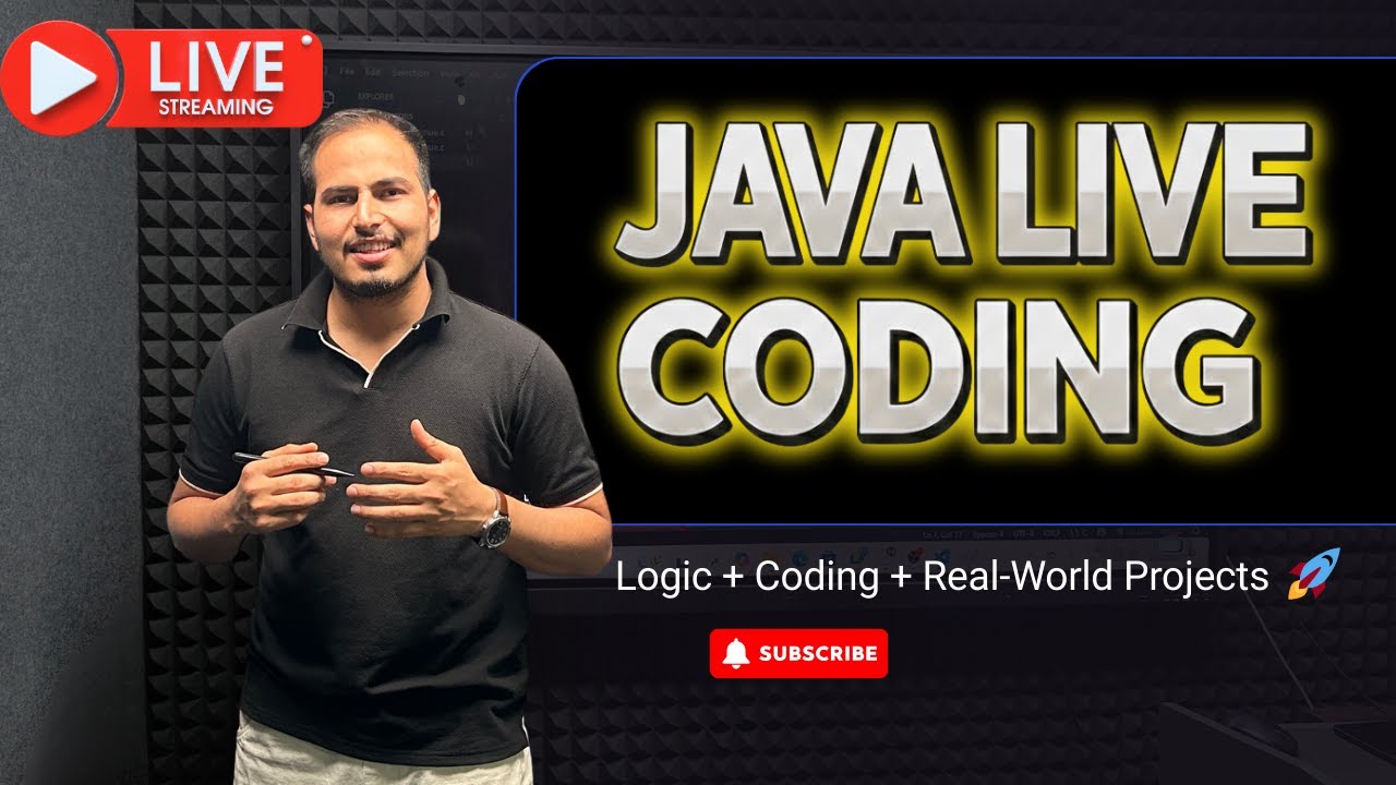 java live coding ( class and object ) - YouTube