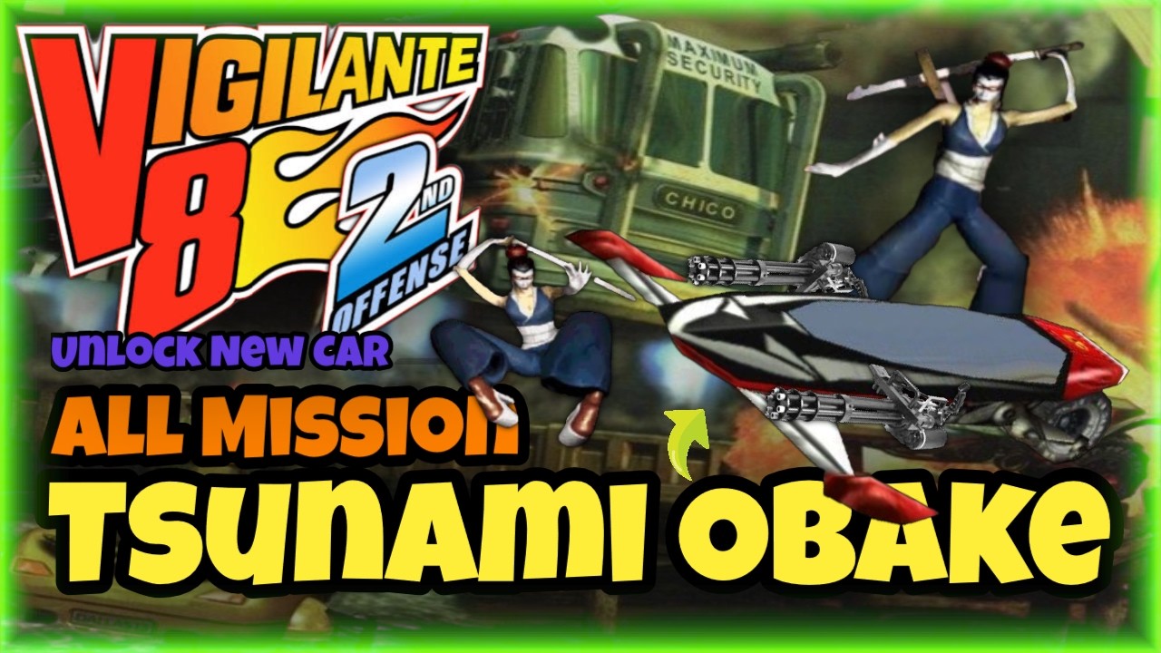 VIGILANTE 8 2nd Offense (Pt. 2) / GAME PS1 TSUNAMI / WALKTHROUGH / Full ...