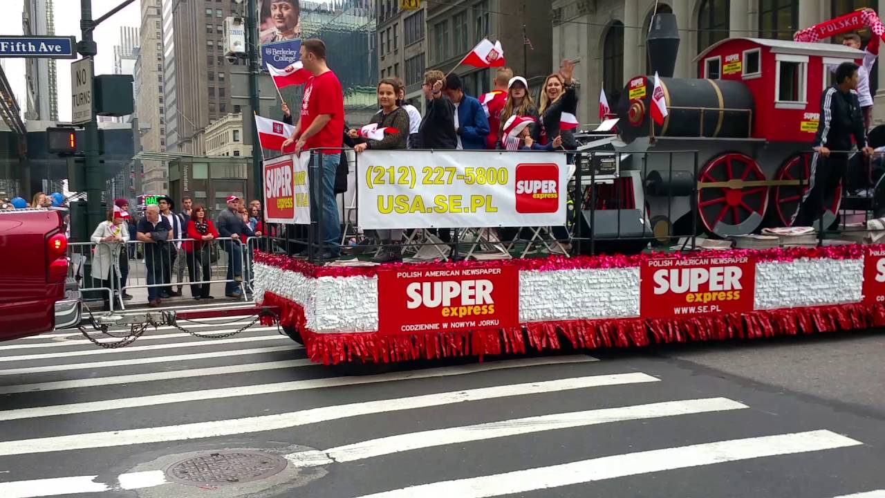 Pulaski Polish Day Parade 2016 on 5th Ave in NYC Pt.2 0f 13 - YouTube