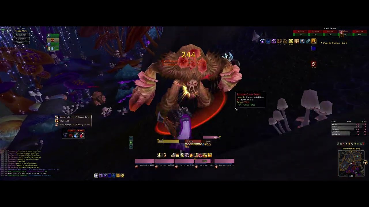 Heroic: Ahn'Kahet The Old Kingdom - Multiboxing WoW WotLK Classic - YouTube