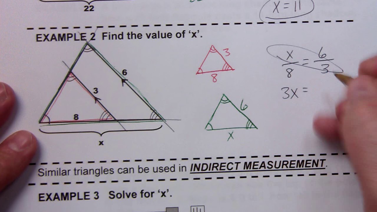 8 6 Indirect Measurement - YouTube