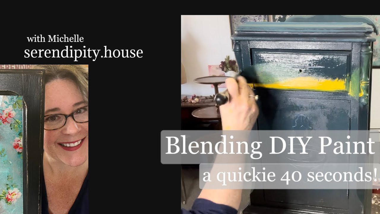 Blending Debi’s DIY Paint - instant gratification - YouTube