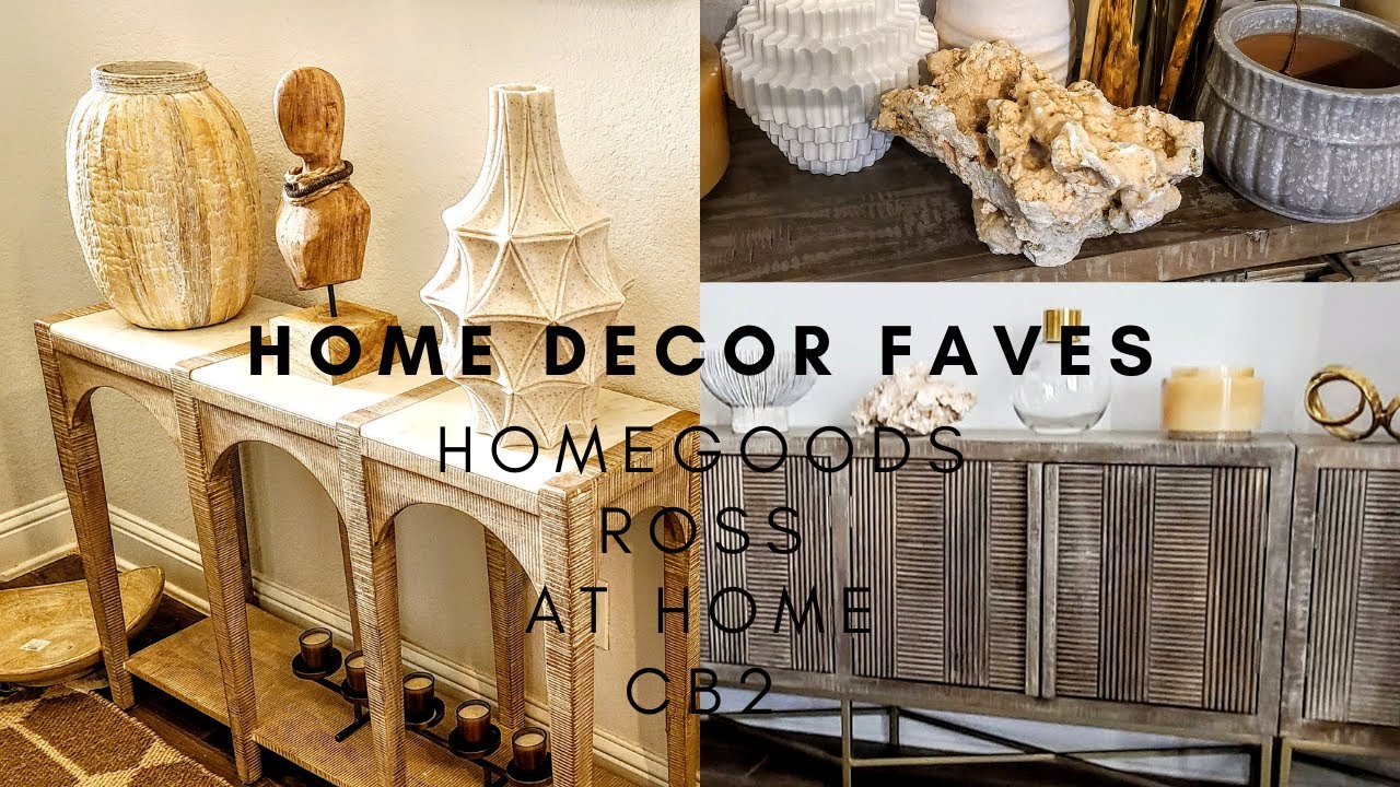 HOME DECOR FAVES: Homegoods| Ross | ATHome | HUGE HOMEGOODS SHOP WITH ...