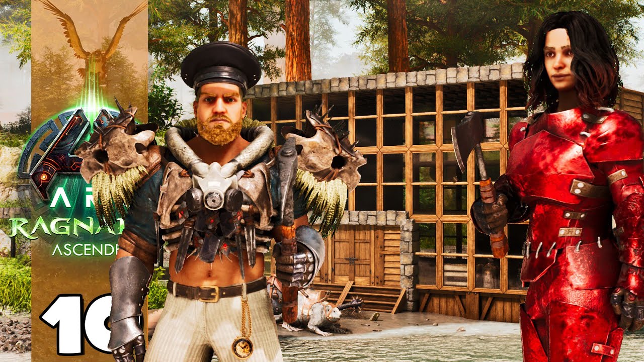 CHEGAMOS NO NOSSO NOVO LAR (REDWOOD)!!! ARK: RAGNAROK 10 - YouTube