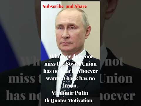 Vladimir Putin Quotes. - YouTube