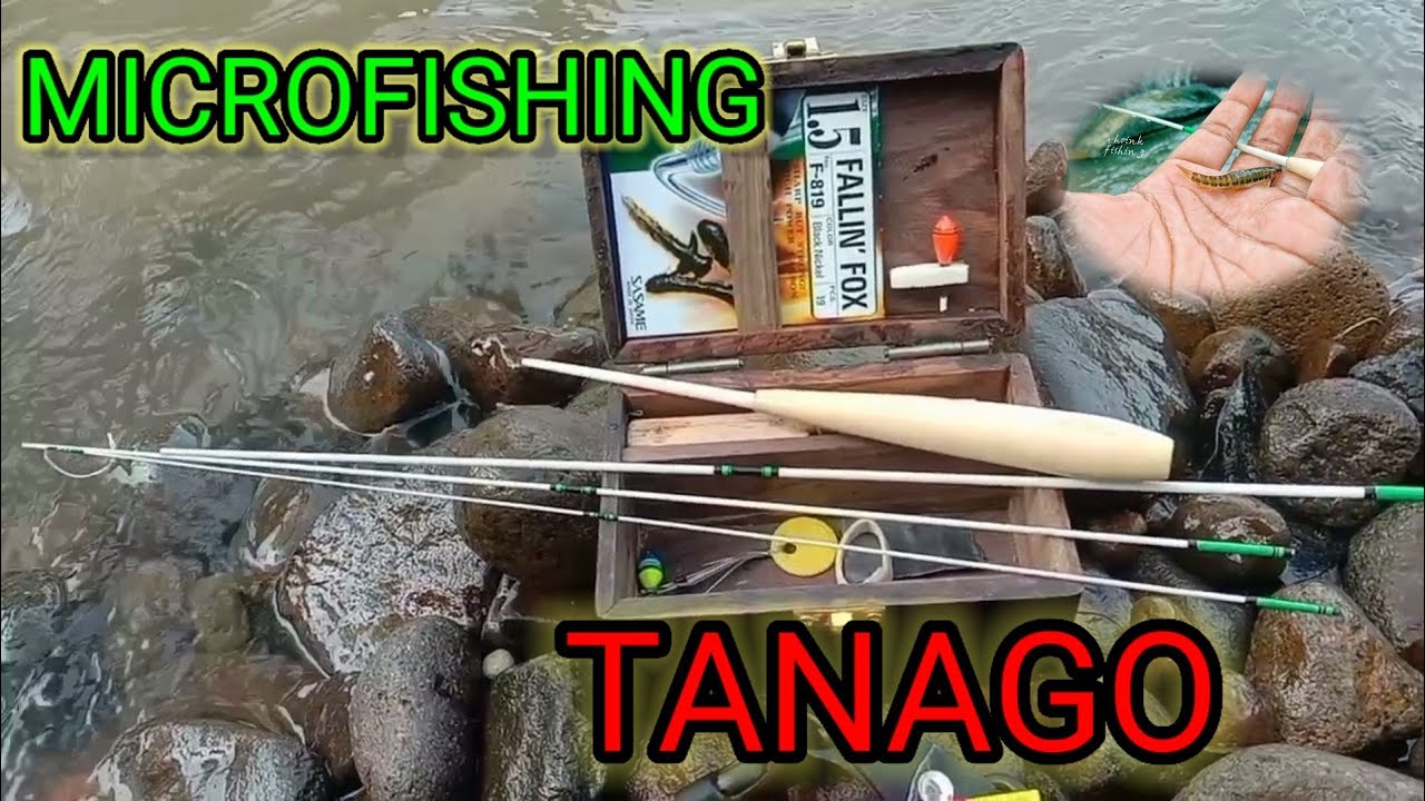 TANAGO/Micro Fishing,,mancing wader di selokan ini ikan ya ga abis abis ...