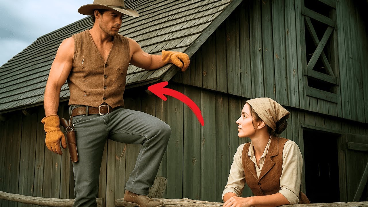 She Hired A Starving Cowboy To Repair Her Barn’s Roof, What He Did Next ...