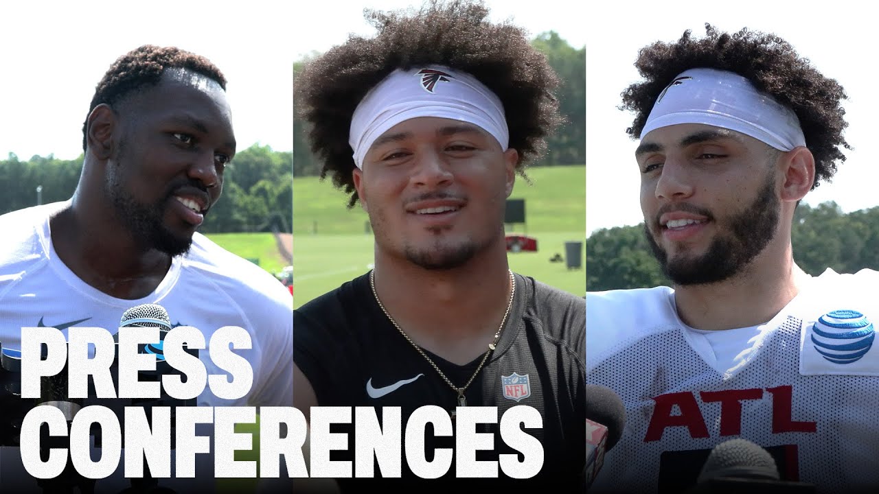 Drake London, Tyler Allgeier, & others pick up the intensity in first ...