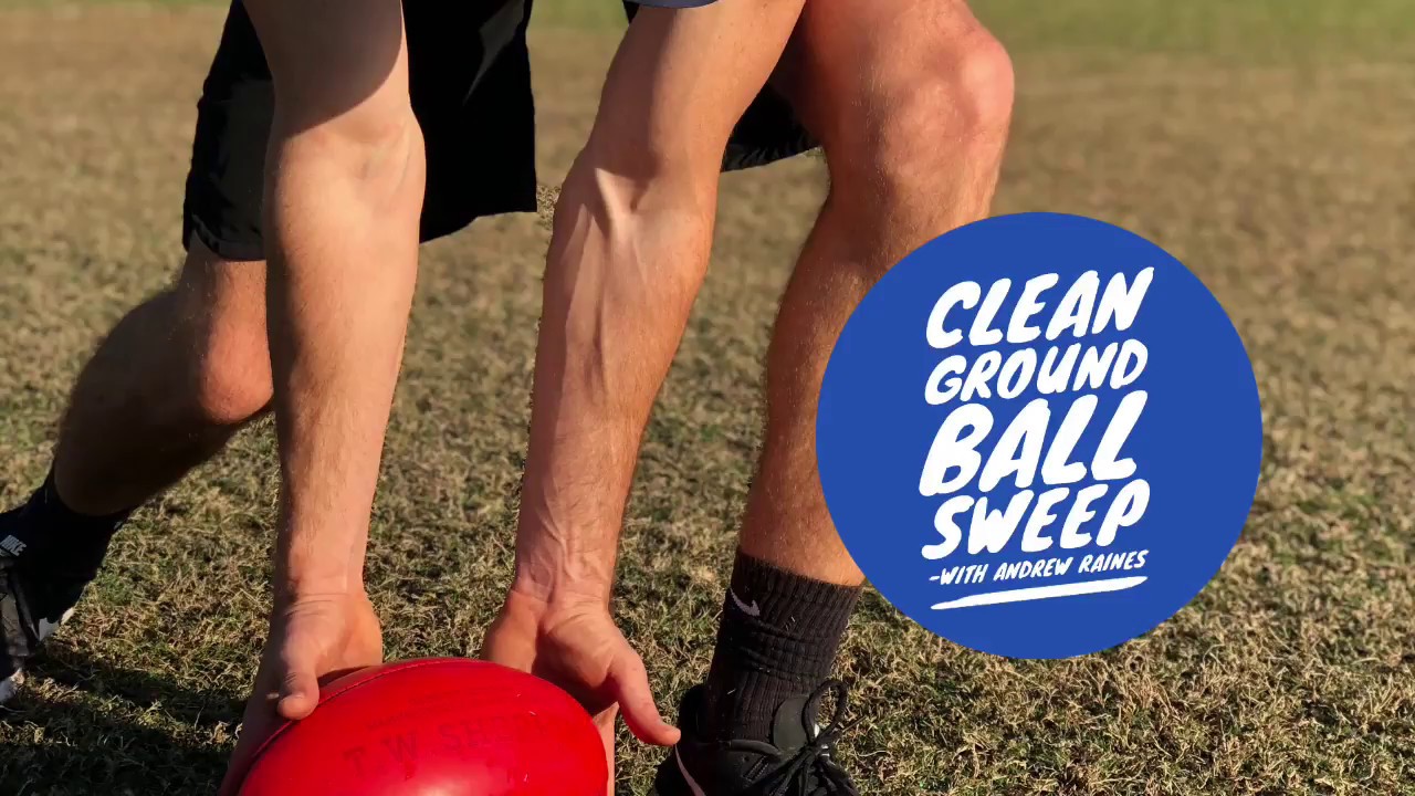 AFL Tips: Clean Ground Ball Sweep - YouTube