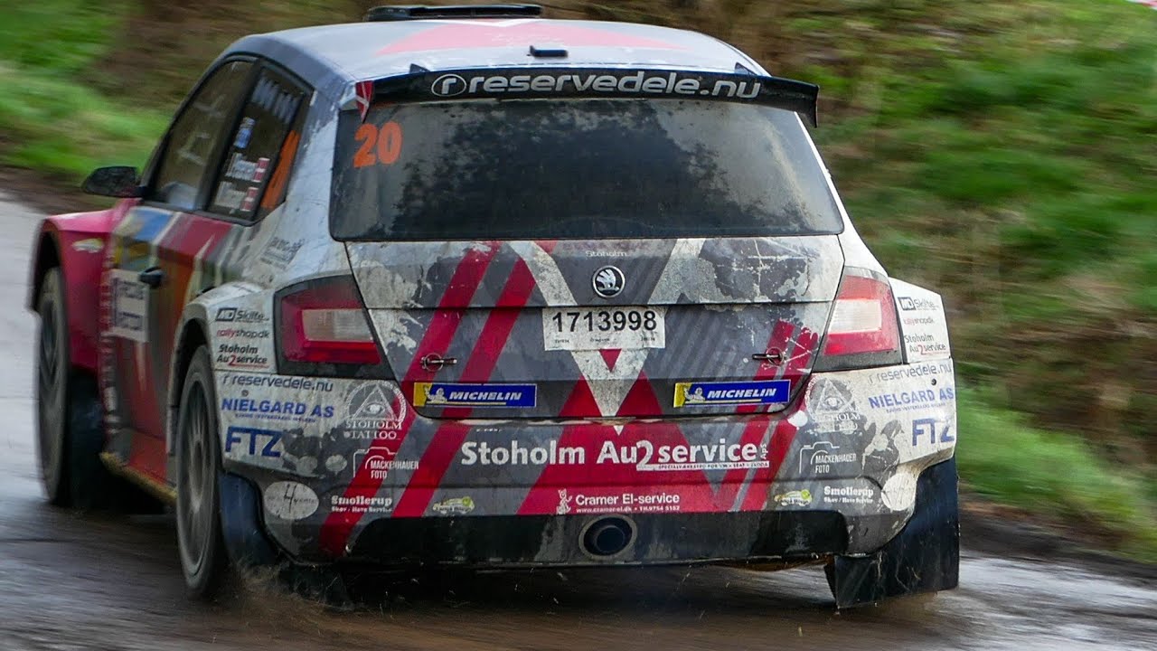 Skoda Fabia R5 | Drifts, Jumps, Crashes and Sound! - YouTube