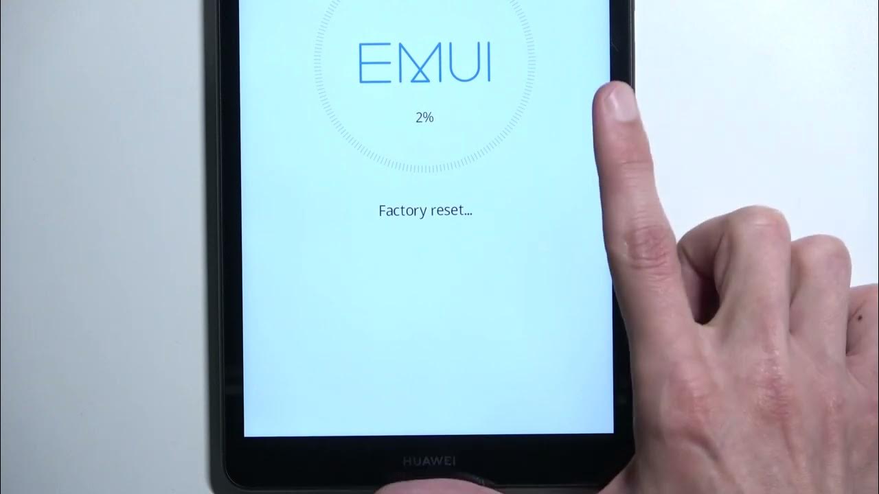 How to Hard Reset Huawei MediaPad M5 Lite via Recovery Mode - Wipe Data - YouTube