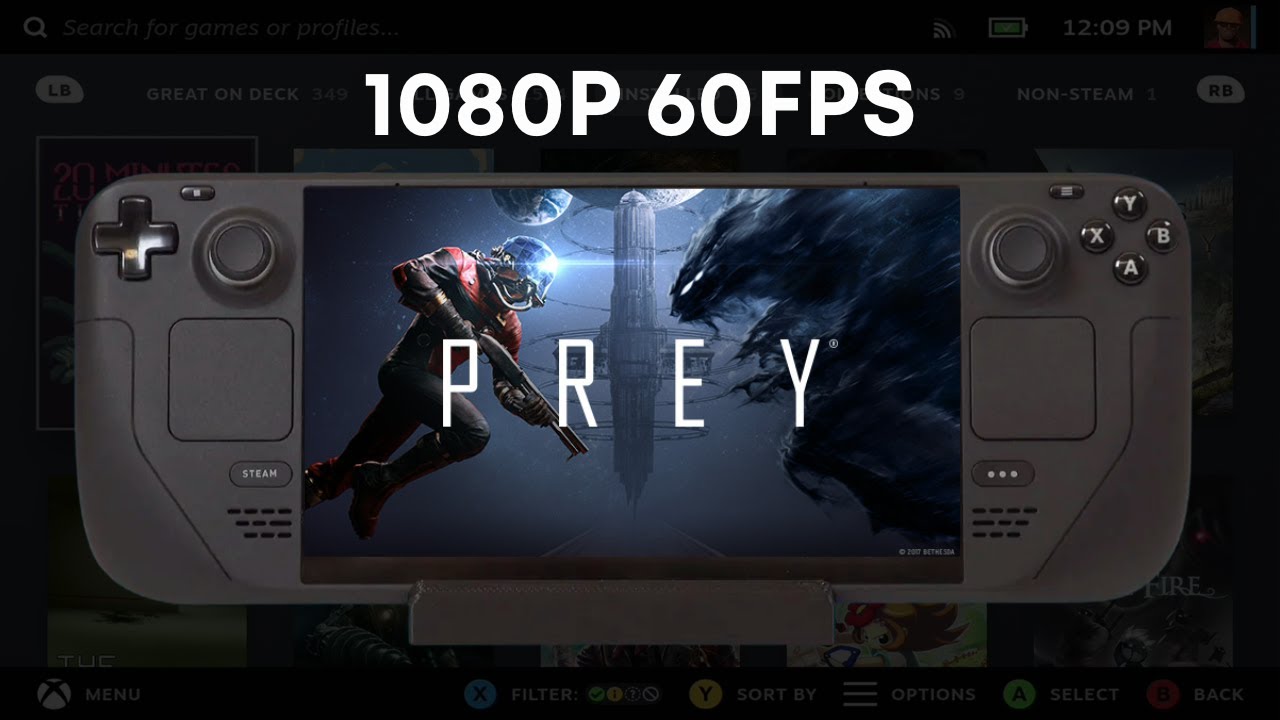 Prey - Steam Deck Docked - 1080p 60 FPS - YouTube