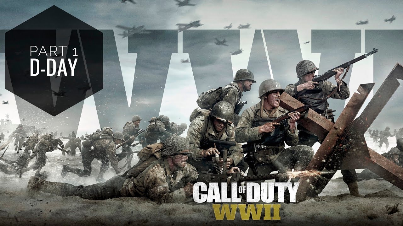 Call Of Duty World War 2 Part 1 Mission D-Day - YouTube