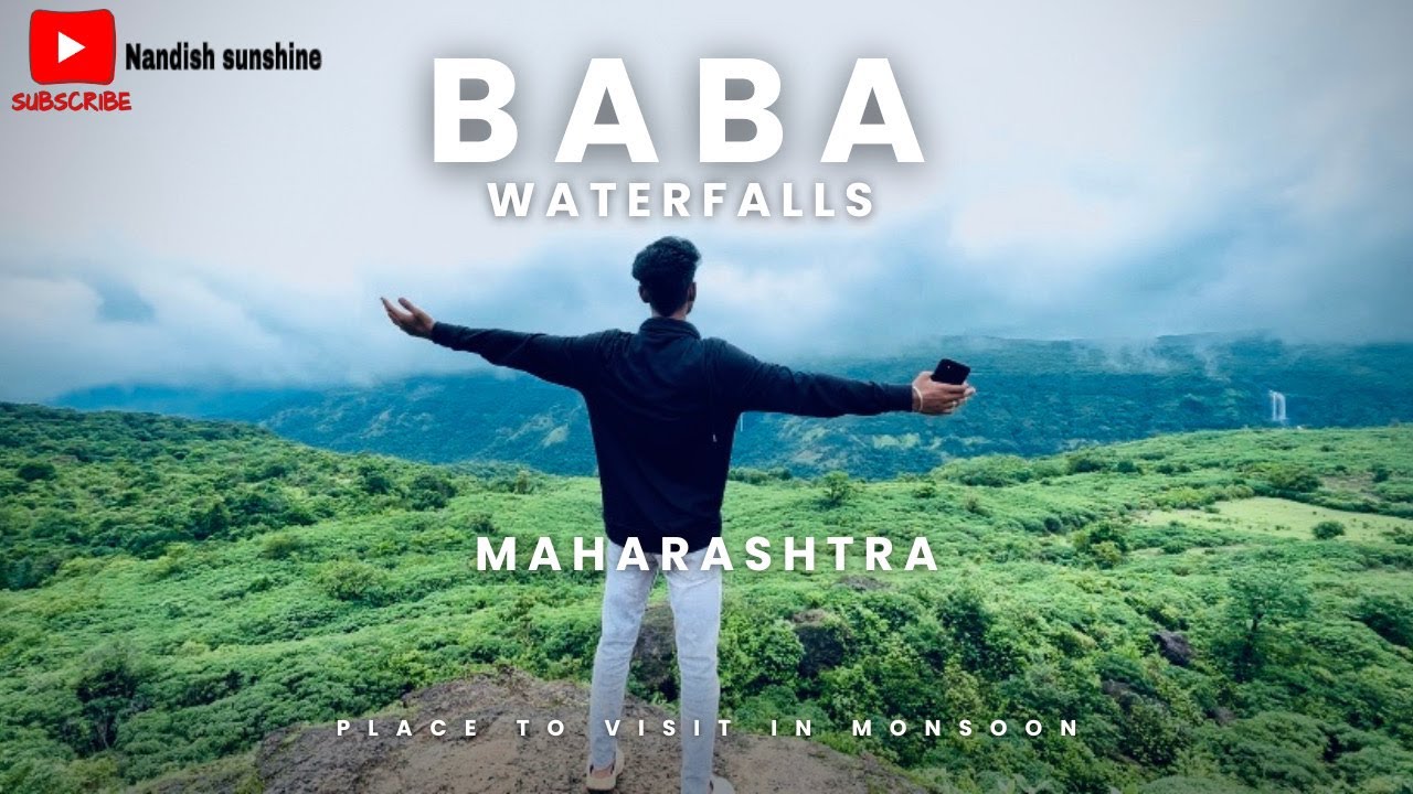 Baba Waterfalls Maharashtra best place to visit in monsoon | vlog-2 ...