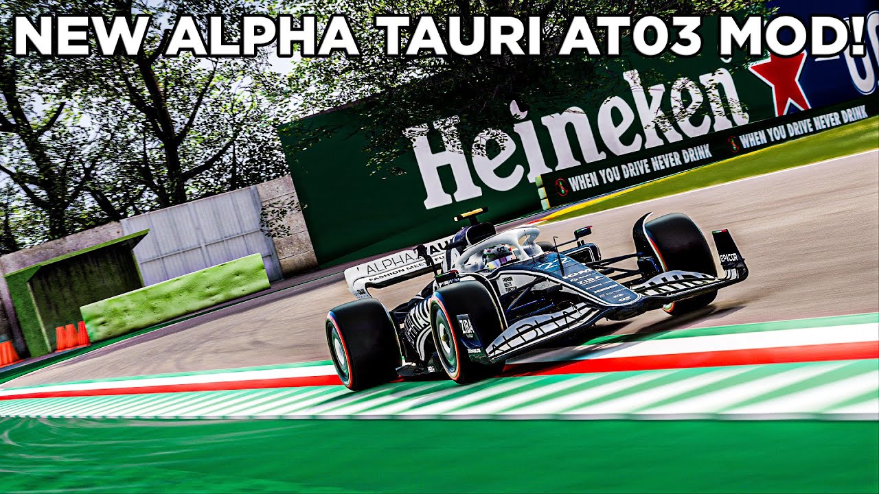 NEW Alpha Tauri AT03 MOD For Assetto Corsa! - YouTube