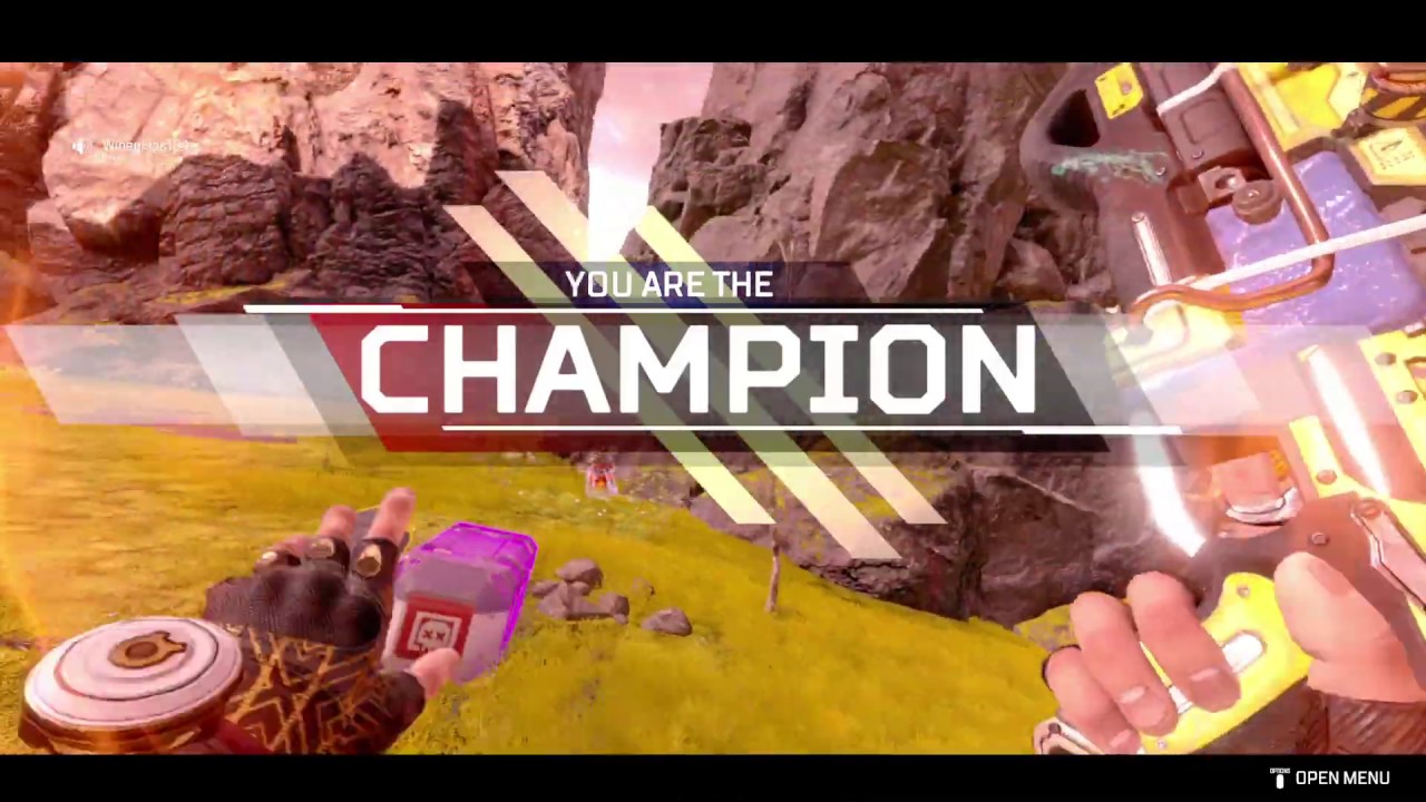 Apex Legends Self Revive Champion lol - YouTube