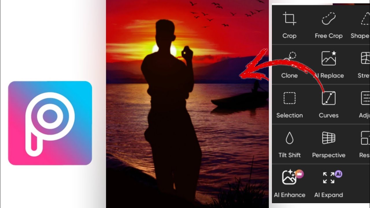 Picsart Dark Shadow Effect Tutorial new photo editing - YouTube