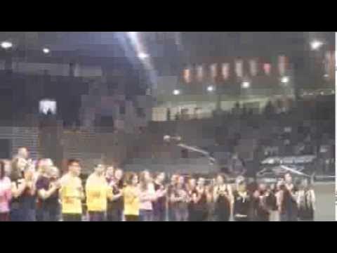CU Fight song at University of Colorado Boulder Admitted Student Day ...