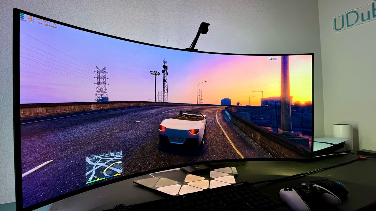 GTA 5 Enhanced Looks SO GREAT on the 2025 LG 45" GX9 OLED Gaming ...