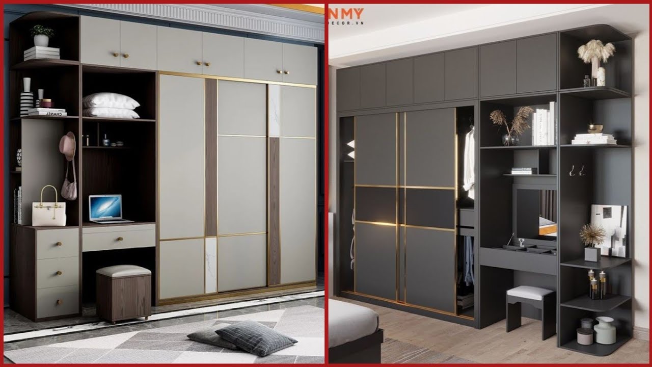 Latest Luxury Wardrobe Designs for Bedroom || Modern Cupboards Design ...