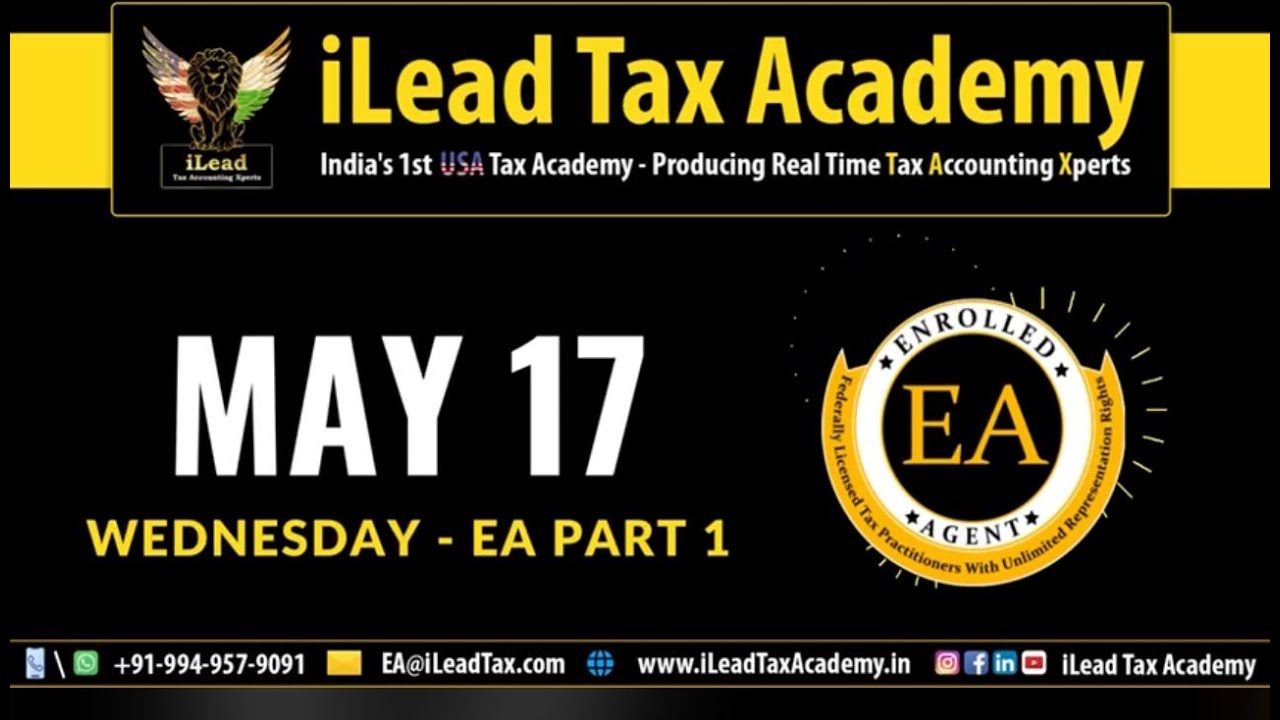 May 17, Wednesday - IRS SEE EA Part 1 - MCQ Video - YouTube