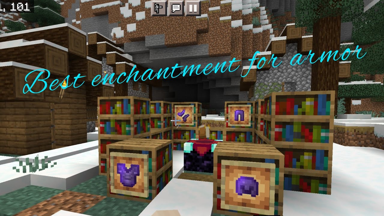 Best enchantment for your Armor in minecraft | god armor | - YouTube