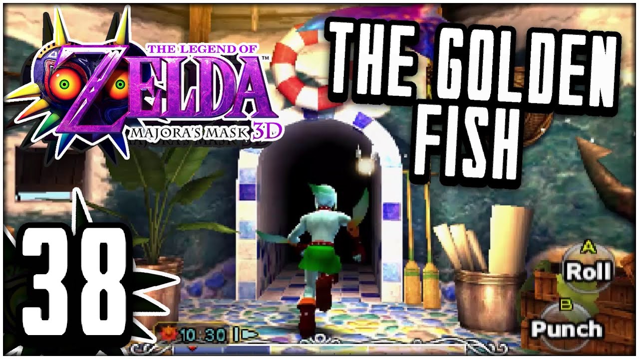 The Legend of Zelda: Majora's Mask - Part 38 - THE GOLDEN FISH ...